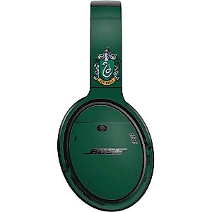 Skinit Decal Audio Skin Compatible with Bose QuietComfort 35 Headphones - Officially Licensed Warner Bros Slytherin House Crest Design
