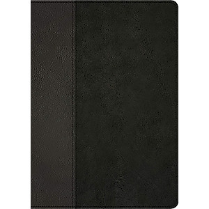 NLT Life Application Study Bible, Third Edition (LeatherLike, Black/Onyx, Red Letter)
