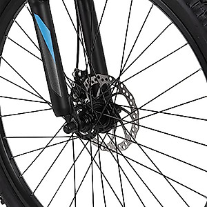 Huffy E4880 Transic + Adult 26” Pedal-Assist Electric Mountain Bike – 36V, 350W, Black