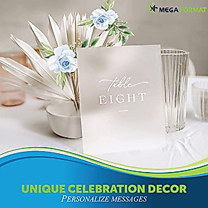 Mega Format Frosted Acrylic Sheet - Durable Thick Plexiglass Sheeting for Artwork, Covers, Window Panes, & Laser Etching Designs - 5" x 7" 1/4 (6mm) - 1pk