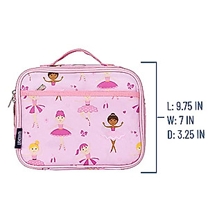 Wildkin 12 Inch Backpack Bundle with Insulated Lunch Box Bag (Ballerina)