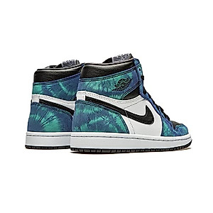 Jordan Womens Air 1 High WMNS CD0461 100 Tie-Dye - Size 8.5W