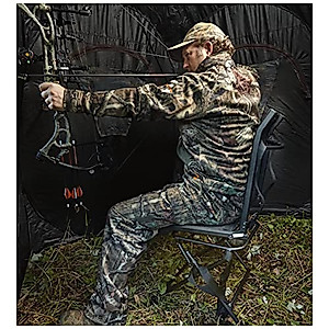 Guide Gear 360º Swivel Hunting Blind Chair, Lightweight, Portable Mesh Hunt Seat, 300-lbs Capacity