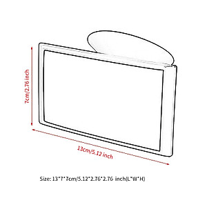 Practical Baby Rear seat Mirror Mirror car Suction Cup Rear View Mirror with Rear View Child Safety Rear View Adjustable Baby Mirror for The car Interior