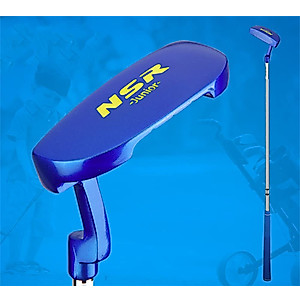 Golf Putters Kids Left Handed Beginners Practice Golf Clubs 3-12 Children Outdoor Golf Sports (Blue,for 9-12Y)