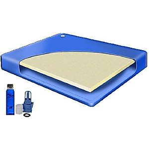 Dijkoo Zymise Super Single 48 x 84 Semi Waveless Waterbed Mattress