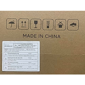 LUGGEX Hard Shell Carry On Luggage with Aluminum Frame - 100% PC No Zipper Suitcase - 4 Metal Corner Hassle-Free Travel (White Suitcase)