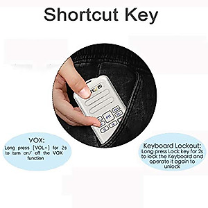 Retevis RT20 Small Walkie Talkies for Adults, Rechargeable Two Way Radio, Mini 2 Way Radios, Hands Free, USB-C, License-Free, for Retail Restaurant Healthcare Hospital(Silver, 10 Pack)