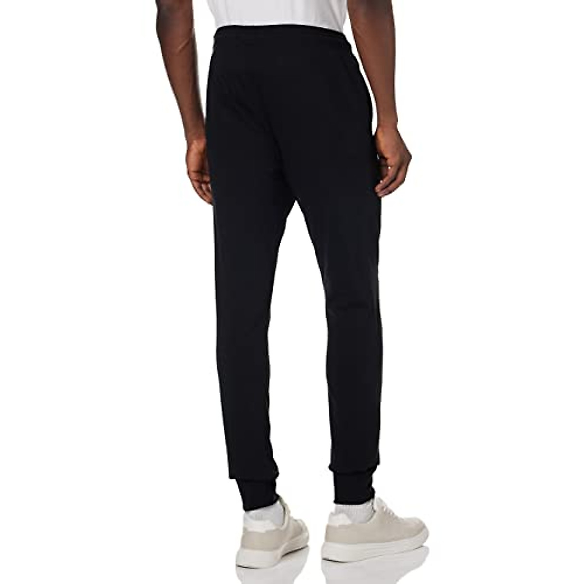 Champion mens Everyday Cotton Jogger athletic track pants, Black, Large US