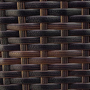 Outsunny Outdoor Wicker Rocking Chair with Wide Seat, Thickened Cushion, Rattan Rocker with Steel Frame for Patio, Garden, Backyard, Cream White