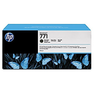HP - CR250A (HP 771) Ink Cartridge, 775 mL, Matte Black,3/Pk B6Y39A (DMi PK