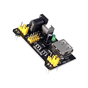MELIFE 5pcs MB102 3.3V/5V Breadboard Power Supply Module for Board Breadboard