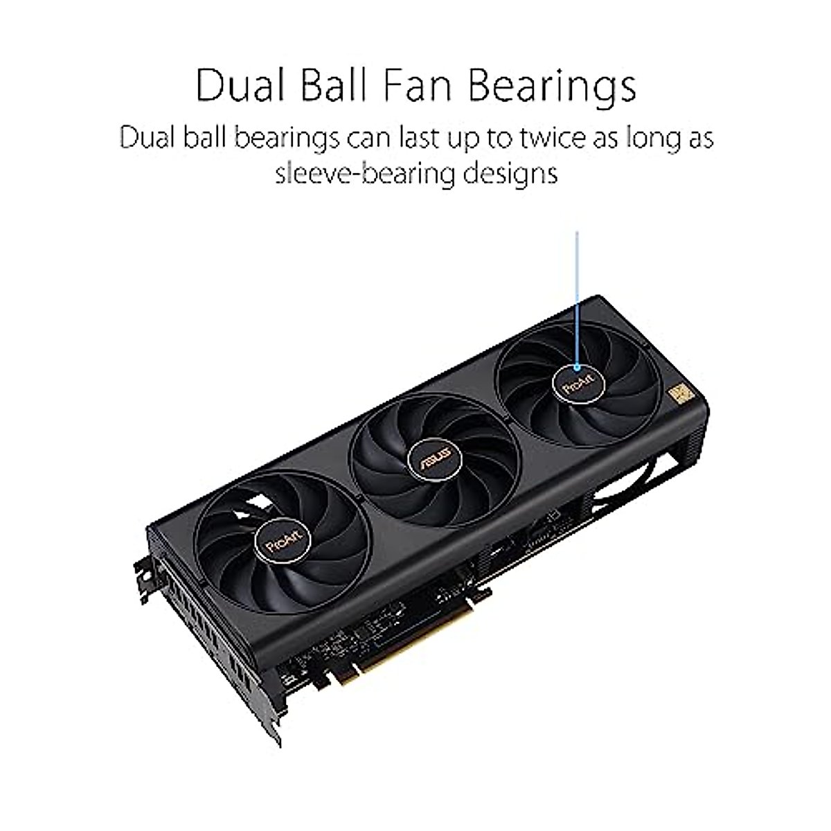 ASUS ProArt GeForce RTX™ 4070 Ti 12GB OC Edition GDDR6X Graphics Card (PCIe 4.0, 12GB GDDR6X, DLSS 3, HDMI 2.1a, DisplayPort 1.4a)
