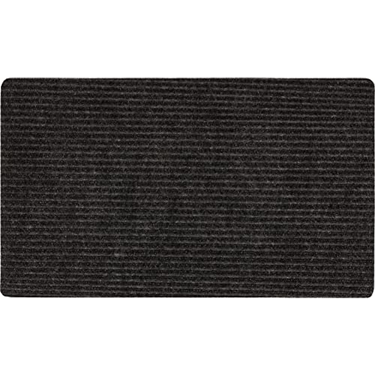 Mohawk Home Utility Floor Mat Solid Charcoal Grey (3' x 4') Perfect for Garage, Entryway, Porch, and Laundry Room