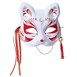 Japanese Anime red White Kimono Fox Rabbit Cosplay Costume Furry Fox Ear Mask with Socks 2XL