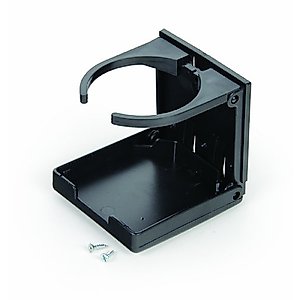Camco Adjustable Drink Holder | Can Hold Mugs, Large Drinks and Almost Any Size Bottle or Can | Make Great Extra Cupholders for Cars, Trucks, RVs, Vans, Boats and Much More | Black (44044)
