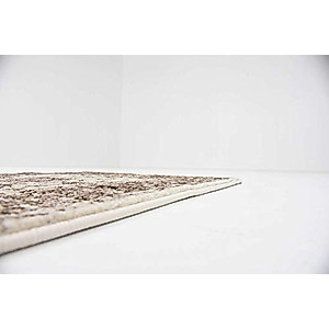 Unique Loom Rushmore Collection Area Rug - Lincoln (2'x 6' 1" Runner, Cream/ Beige)