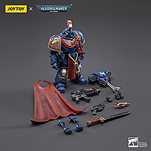JOYTOY Warhammer 40K 1/18 Action Figure Ultramarines Primaris Captain Sidonicus Collection Model