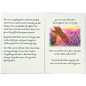 Blue Mountain Arts Greeting Card “Daughter, I Want You To Know That…” Is The Perfect Birthday, Graduation, “Thinking of You,” or “I Love You” Card From a Mom or Dad, by Douglas Pagels