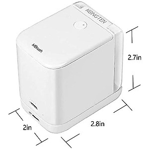 Mini Removable Handheld Color Printer(MBrush) USB Wireless Bluetooth Portable Printer Office Label Machine Logo Color Printer (Printer)