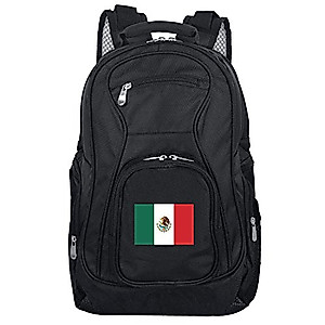"Flag of Mexico" Premium Laptop Backpack, 19-inches