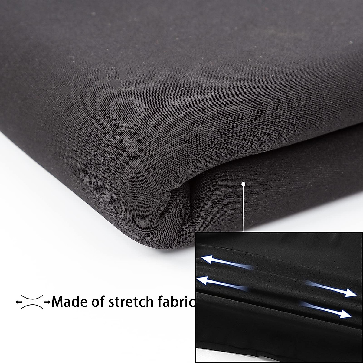 Lychee 2.5mm Black Neoprene Fabric Waterproof Wetsuit Fabric Stretch