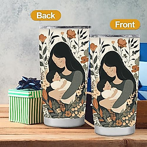 FOCIUZTA 20oz Cartoon Gaming Controller Pattern Tumbler with lid, Travel Coffee Cup, Ideal for Easter, Gaming Enthusiast, Mother Day, and birthday gifts