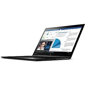 Lenovo ThinkPad X1 Yoga G1 Laptop, 14'' 2-in-1 Convertible FHD Laptop, Intel Core i7-6600U 2.6GHz, 8GB DDR4 RAM, 256GB SSD, Thunderbolt 3 USB-C, Webcam, Windows 10 Pro (Renewed)