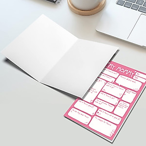 Ogeby Cute Mothers Day Card Gifts from Daughter, Funny Mother’s Day Card Gift for Mom, Lovely Birthday Card Gift for Mom