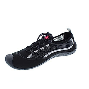 Body Glove Women's Sidewinder Water Shoe, Black/Black, 8