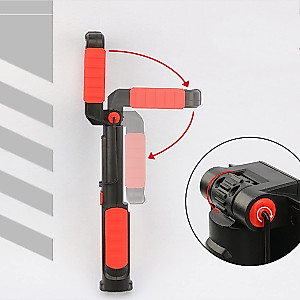 Pocketman Portable LED Work Light Magnetic Flashlight Repair Work Lamp Red Light Torch Hanging Hook Lanterna (LED)