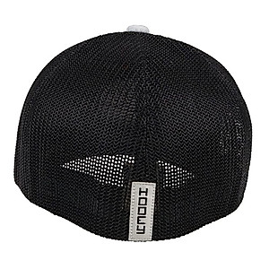 Hooey Men's Hooey Cream And Cayman Logo Patch Mesh-Back Ball Cap Black S M
