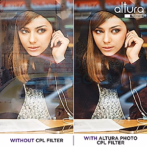 49MM Lens Filter Kit by Altura Photo, Includes 49MM ND Filter, 49MM Polarizing Filter, 49MM UV Filter, (UV, CPL Polarizer Filter, Neutral Density ND4) for Camera Lens w 49MM Filters + Lens Filter Case