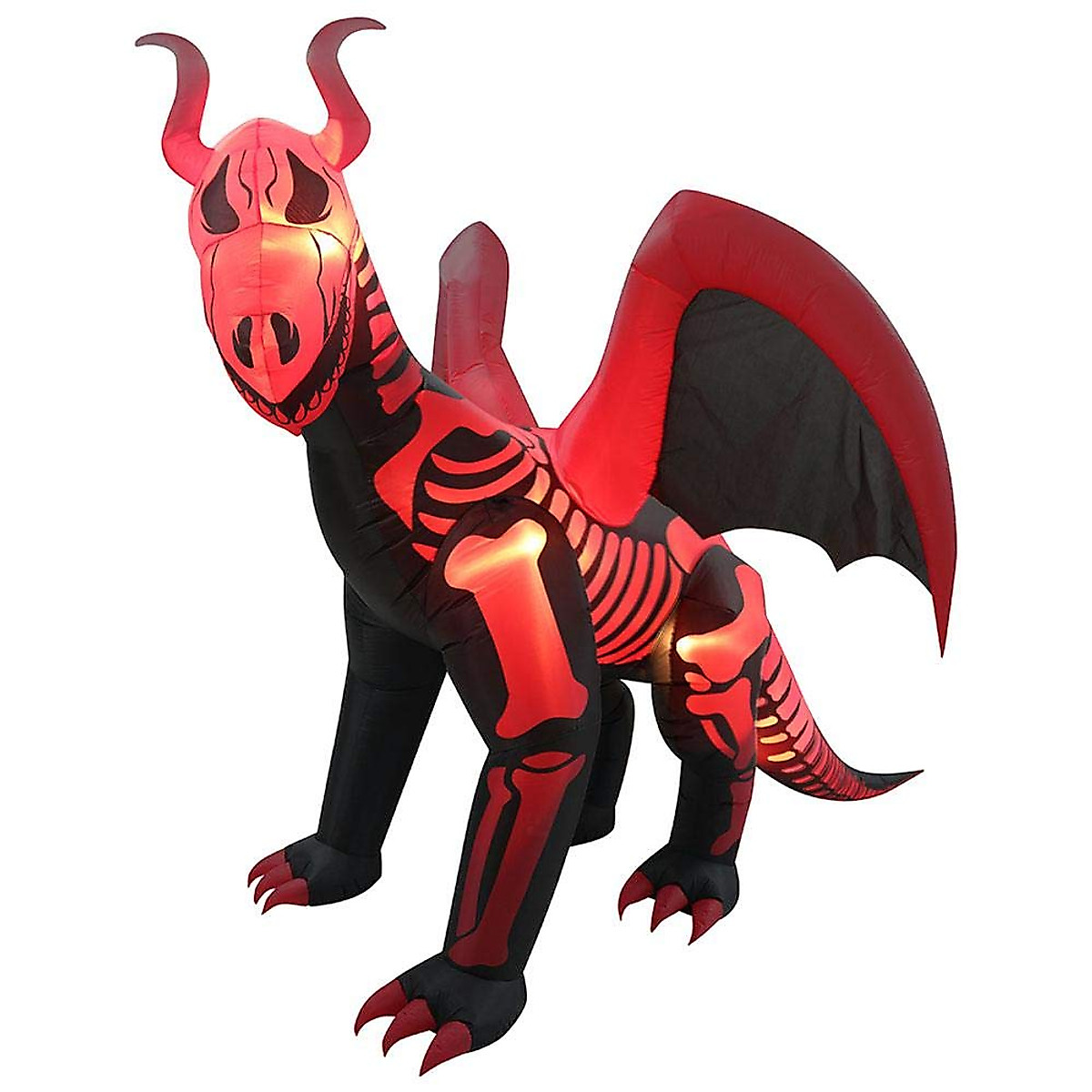 Home Accents Holidays 10 Foot Inflatable Skeleton Dragon