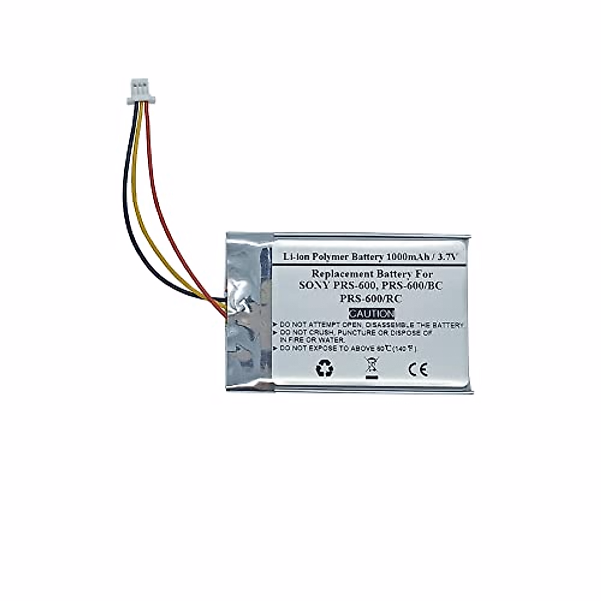 STARTONG 1000mAh 3.7V Replacement Battery for Sony Portable Reader PRS-600, PRS-600/BC, PRS-600/RC，Sony A98927554931, A98941654402, A-1732-035-A