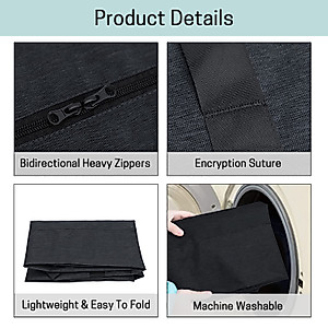 VISEMAN Baseball Softball Bow Style Net Replacement Bag - Fits 7 x 7 Practice Net Systems for Teams & Coaches