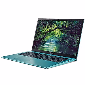 Acer Aspire 3 Laptop, 15.6Inches FHD Screen, Intel Core i3-1115G4, 8GB DDR4 RAM, Windows 11 Home, 256GB PCIe M.2 SSD, Wi-Fi, HDMI, RJ-45, Webcam, Teal Blue A315-24P