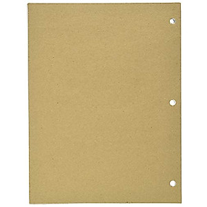 Top Flight Filler Paper, Quadrille Rule, 10.5 x 8 Inches, 80 Sheets (81060),White