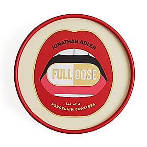 Jonathan Adler Full Dose Coasters, Multi
