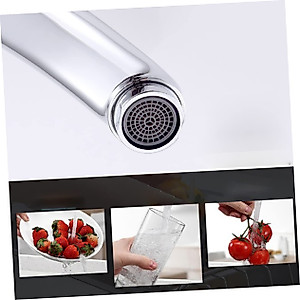 Veemoon Sink Faucet Kitchen Faucet Water Tap Bath Mixer Tap Washbasin Mixer Tap Hot and Cold