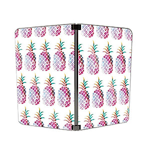 MightySkins Glossy Glitter Skin Compatible with Microsoft Surface Duo - Pineapple Lane | Protective, Durable High-Gloss Glitter Finish | Easy to Apply, Remove, and Change Styles | Made in The USA