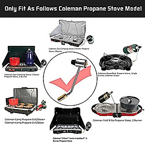 MCAMPAS 5430 Stove Pressure Regulator Replacement Part for Coleman Propane Stoves, Grills/Stoves, Fold N Go Stoves Pressure Gas Regulator Fitting