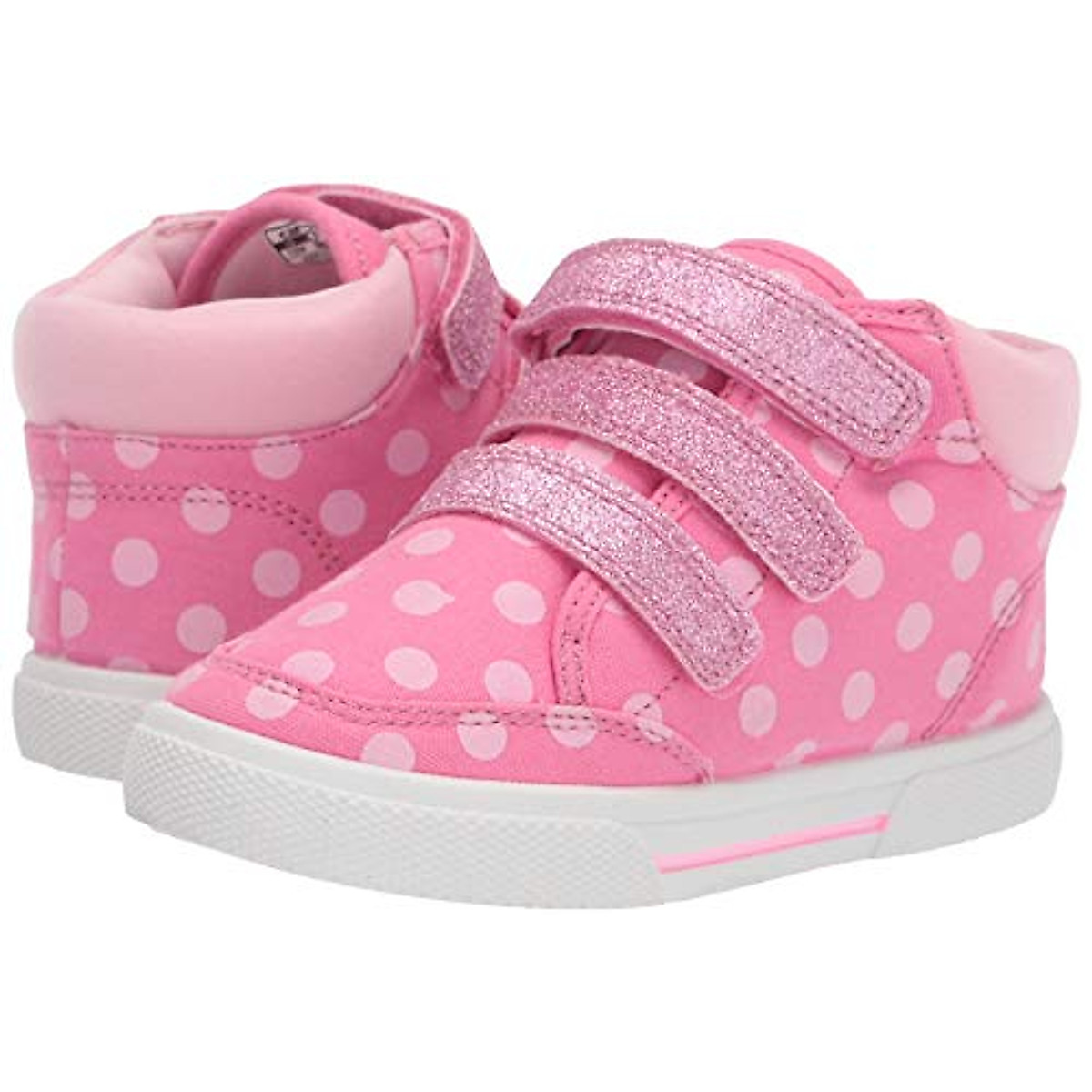 Simple Joys by Carter's Unisex Daniel High-Top Sneaker, Light Pink, 10 Toddler (1-4 Years)