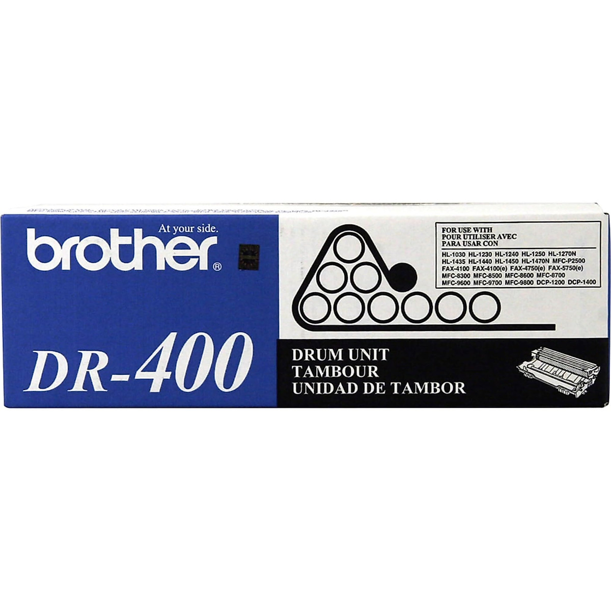 Brother DR400 Cartridge - New (Retail Packaging),Black