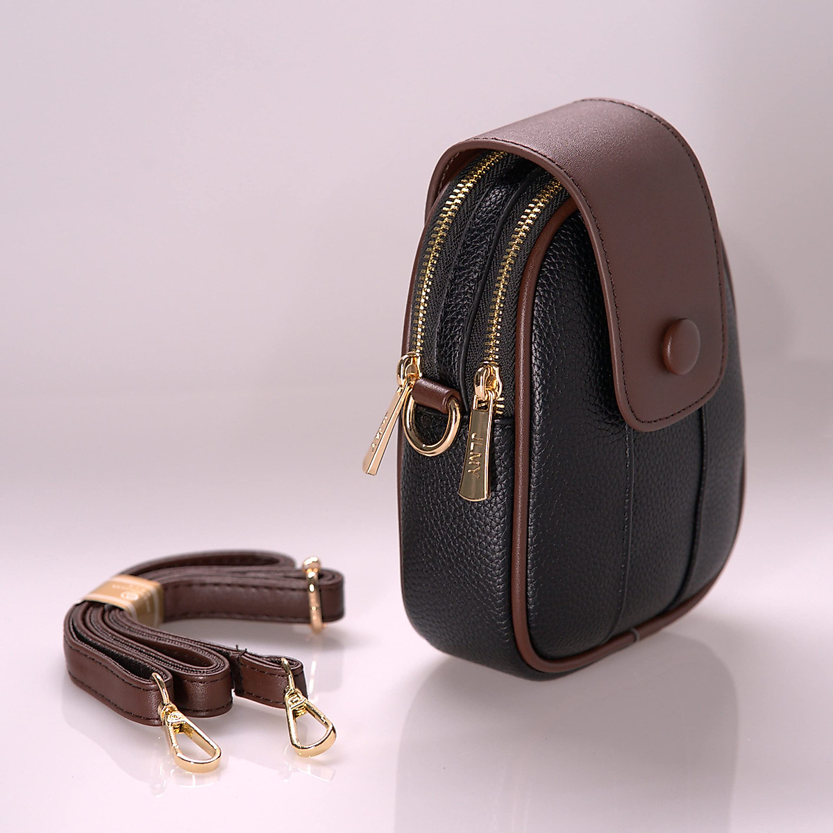 GEEMONT Small Clutch Purse For Women Mini Handbag Shoulder Bag Cell Phone Bag Dumpling Bag Multipurpose Crossbody