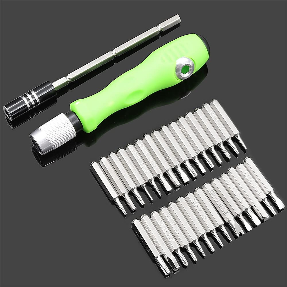 WINTOWIN Mini Precision Screwdriver Set，32 in 1 with 30 Bits Screwdriver Kit,Magnetic Screwdriver Repair Tool Set for Mobile Phone, PC, Laptop,Watch,Computer Repair