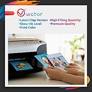 Victor LC3033XXL LC3033 Ink Cartridge for Brother LC3033 XXL LC3033 for Brother MFC J805DW MFC J805DW MFC J815DW MFC J995DW MFC J995DW Printer (LC3033XL 2BK C M Y Packing) Black/Cyan/Magenta/Yellow