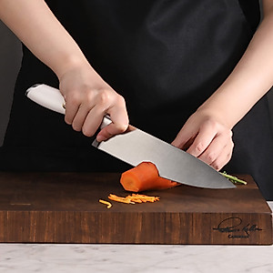 Cangshan L1 Series 1026924 German Steel Forged 3-Piece Starter Knife Set, White