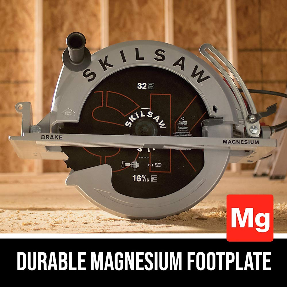 SKIL 16-5/16 In. Magnesium Worm Drive Skilsaw Circular Saw - SPT70V-11