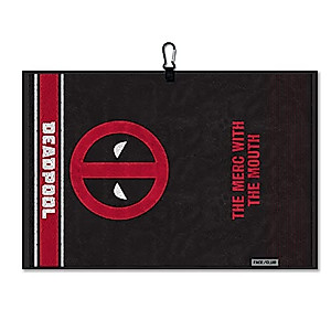 Face/Club Jacquard Towel Marvel Deadpool